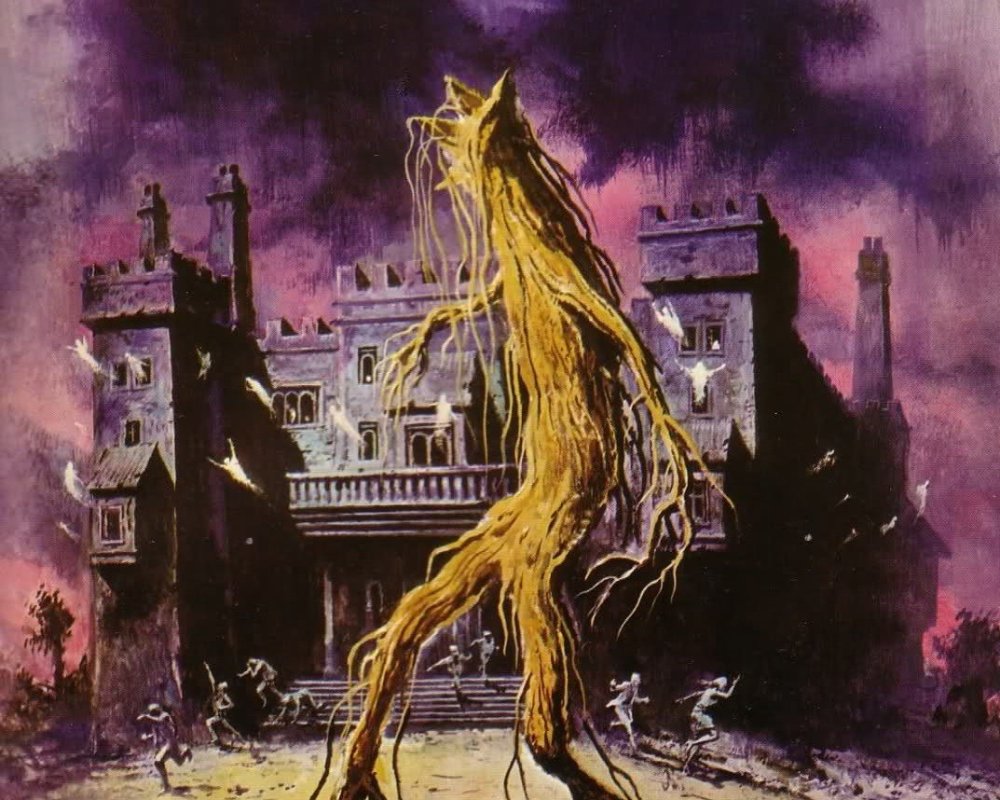 Treebeard the Ent walking | Deep Dream Generator