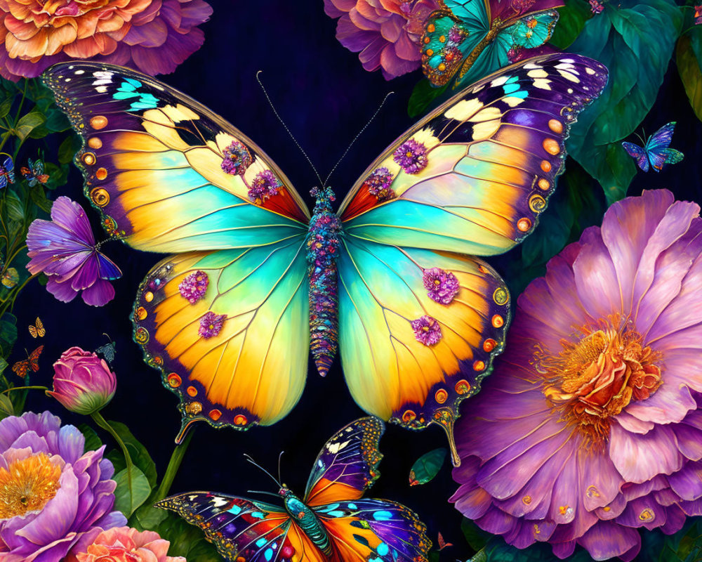 Psychedelic Butterfly | Deep Dream Generator
