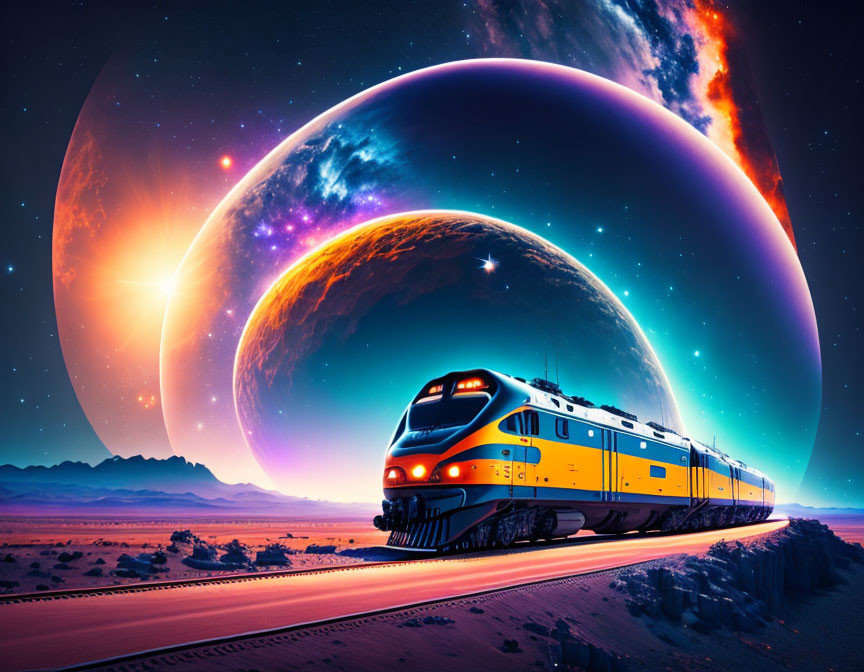 Thetrain | Deep Dream Generator