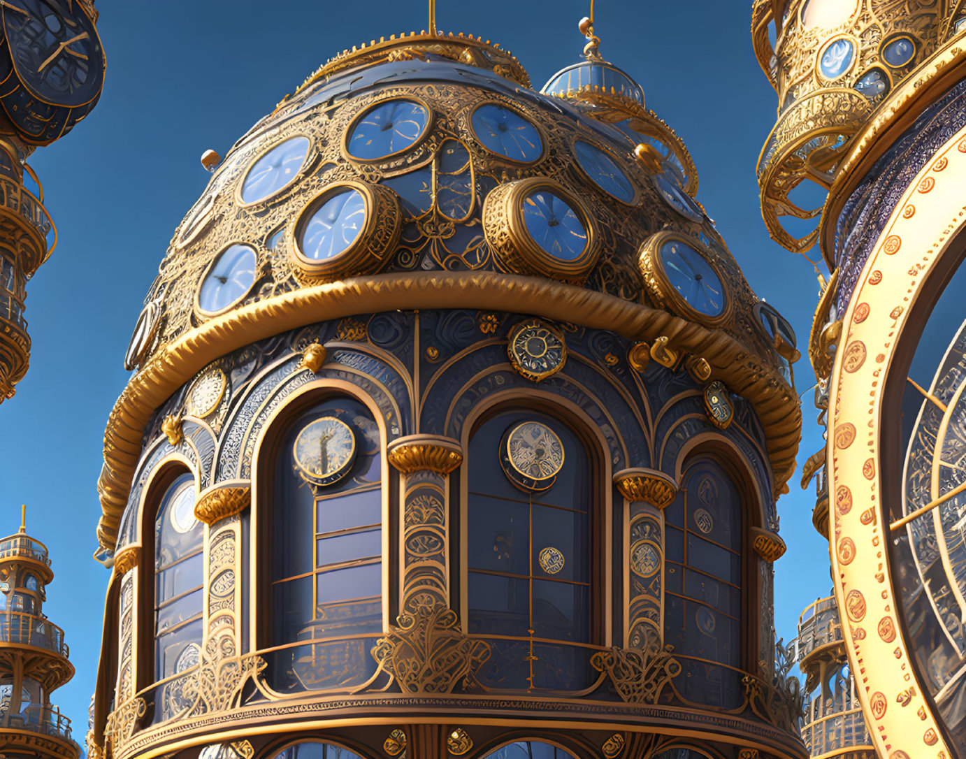 Clocksarchitecture | Deep Dream Generator
