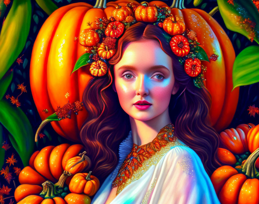 Pumpkinqueen | Deep Dream Generator