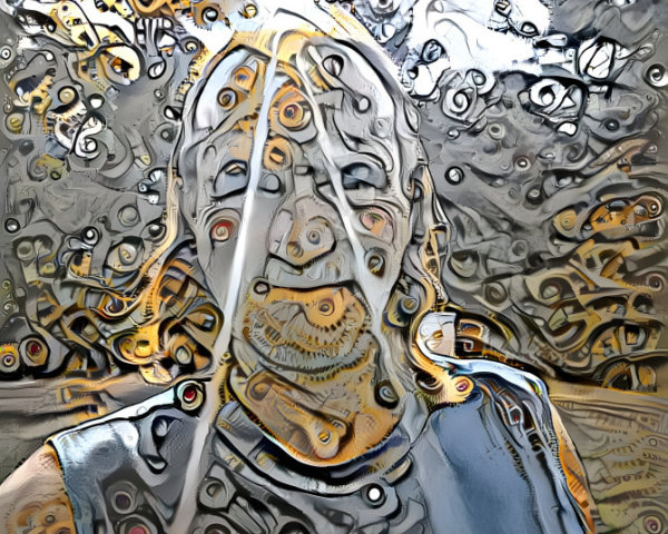 Illustrated warriors in golden armor with blue cloaks | Deep Dream ...